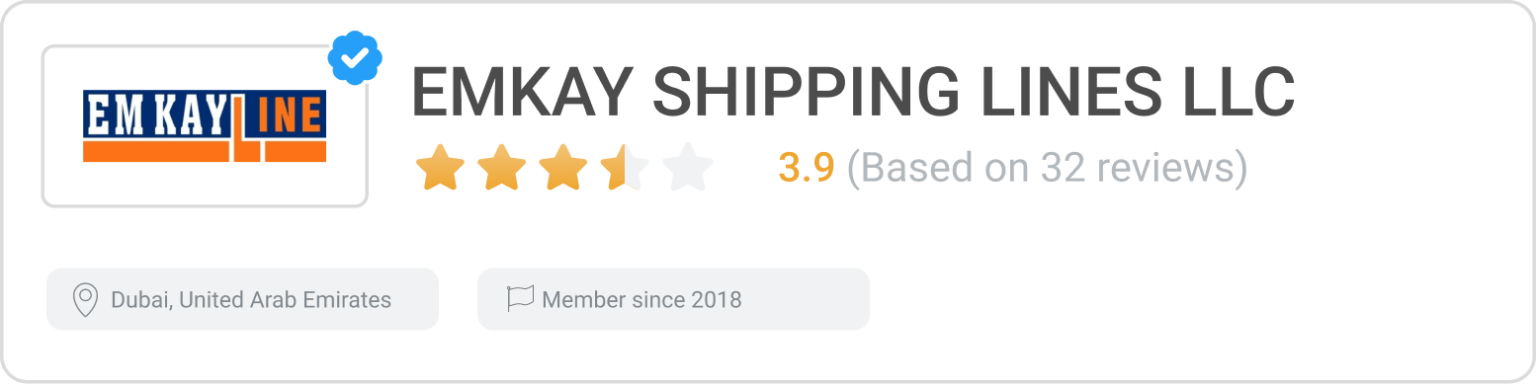 阿联酋前十货运代理和无船承运人（NVOCC）